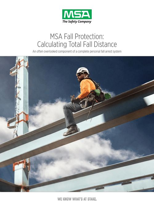 Calculating Total Fall Distance | MSA Safety | United States