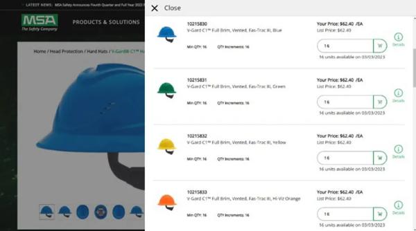 Why Create a shopMSA Account | MSA Safety | United States