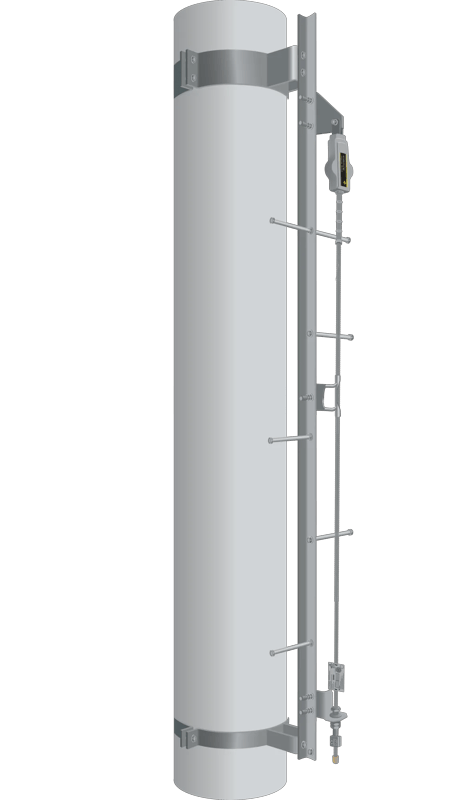 Latchways® Vertical Lifeline System for Telecommunication | MSA Safety ...