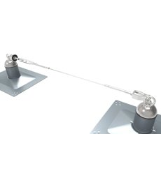 Constant Force® Post Horizontal Lifeline Systems | MSA Safety | United ...